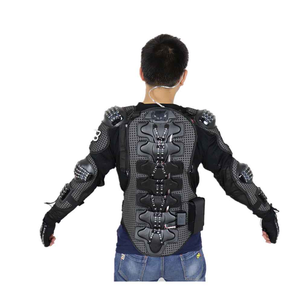 New Arrival Fashion LED Armor Light Up Jackets Costume Glove Glasses ...