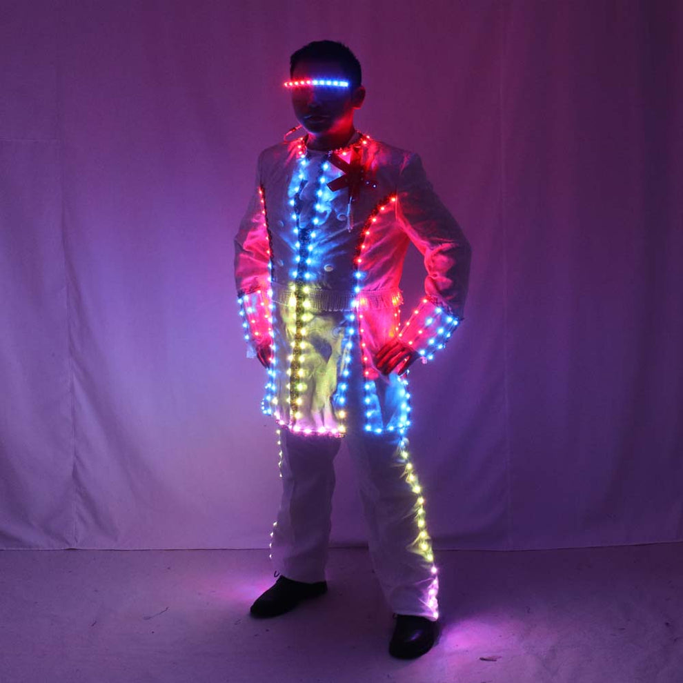 Full Color Smart LED Court Suit Europe Style Court Marshal Clothing Gr ...