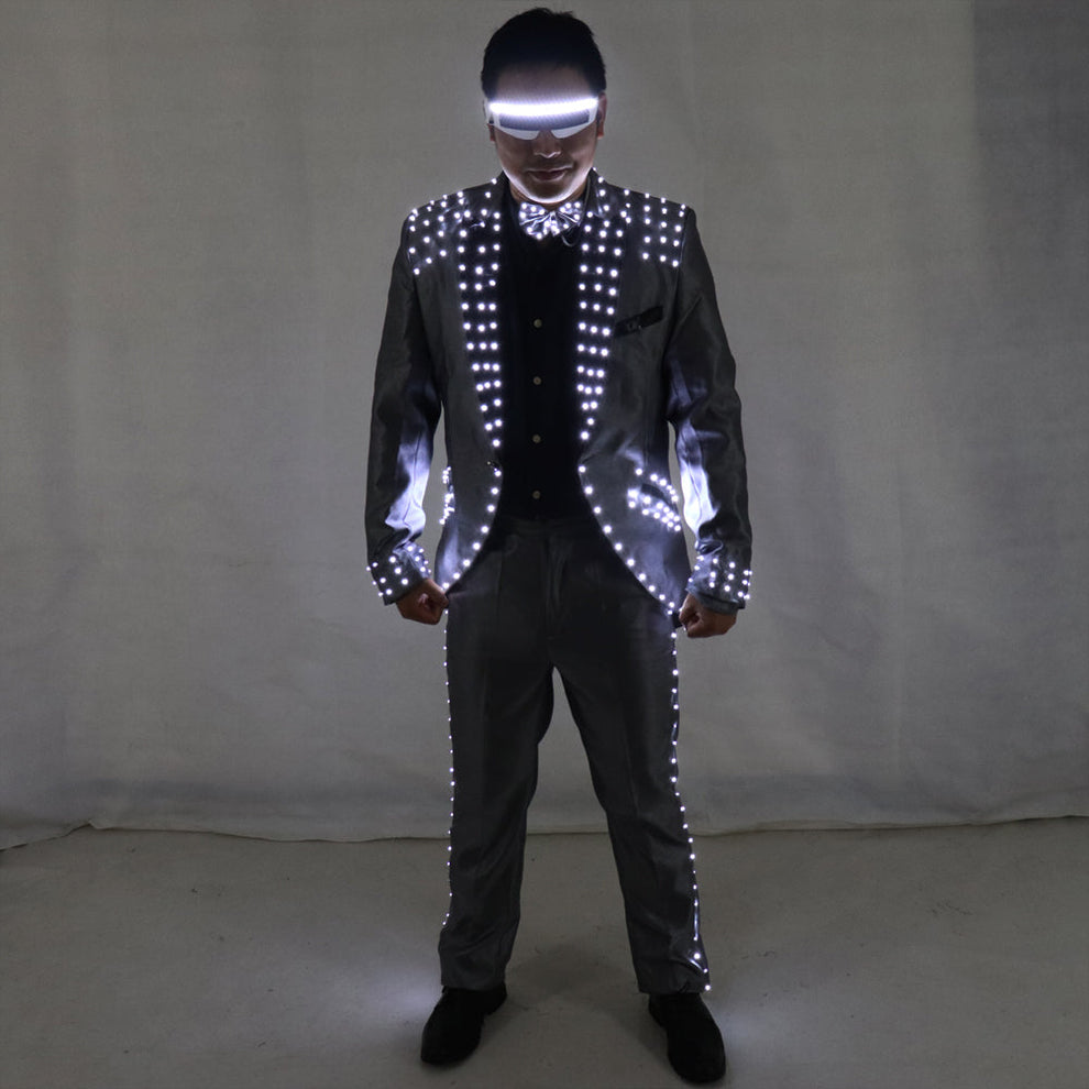 New Design Led Tuxedo Stage Performance Ballroom Costumes Clothes Party ...