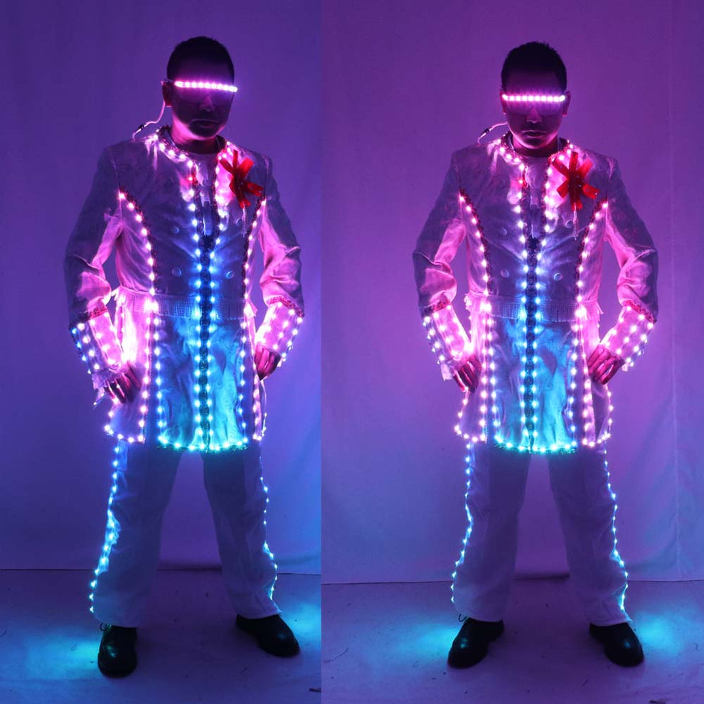 Full Color Smart LED Court Suit Europe Style Court Marshal Clothing Gr ...