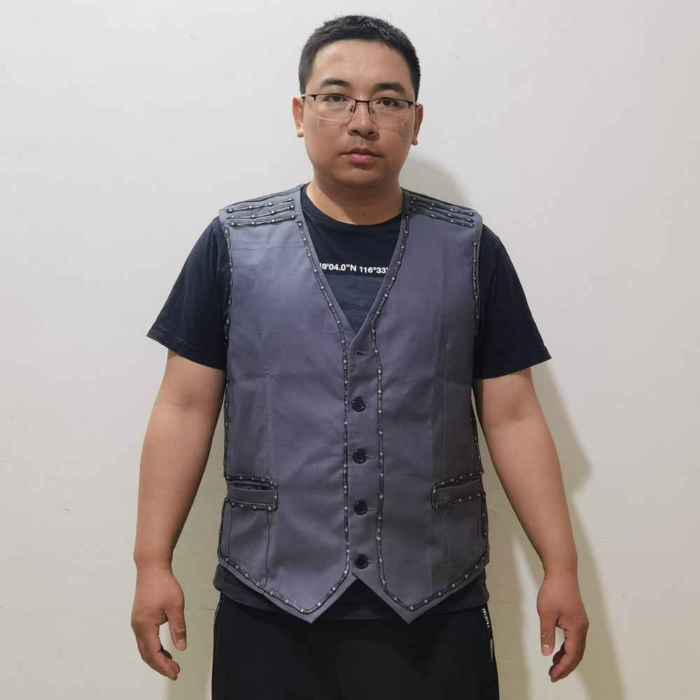 Full Color Glowing LED Vest Jacket - Luminous Stage Costume for Ballro ...