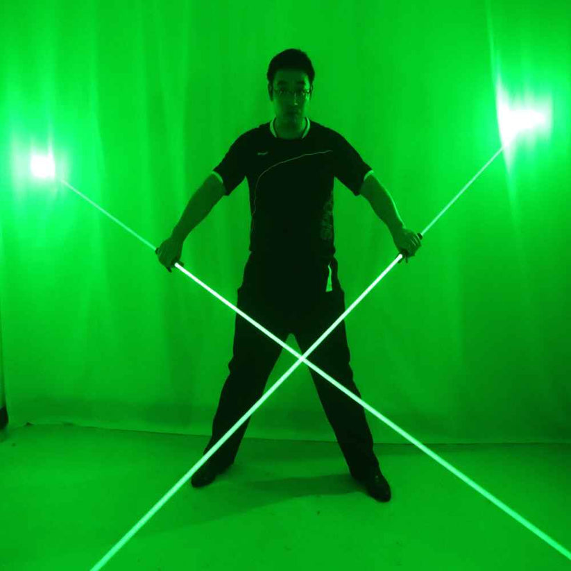 Mini Dual Direction Green Red Bule Laser Sword For Laser Man Show – tem ...