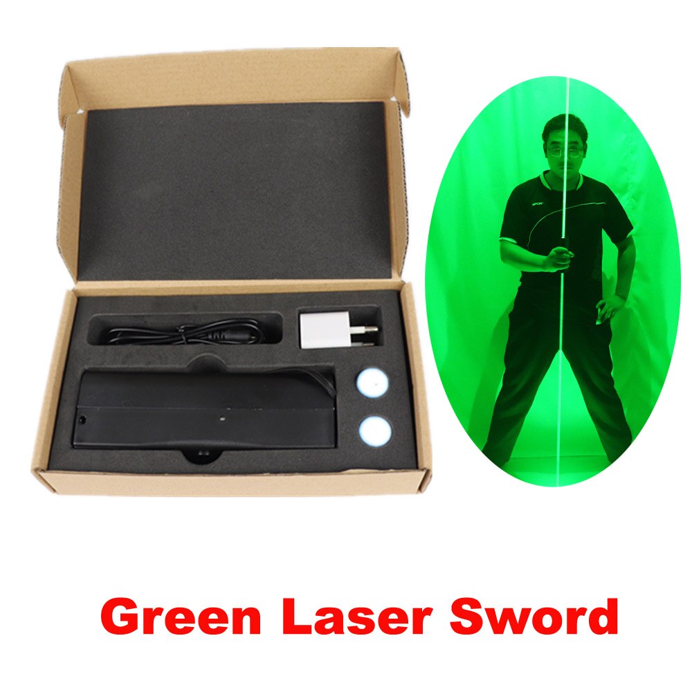 Mini Dual Direction Blue Laser Sword for Laser Man Show Double Headed ...