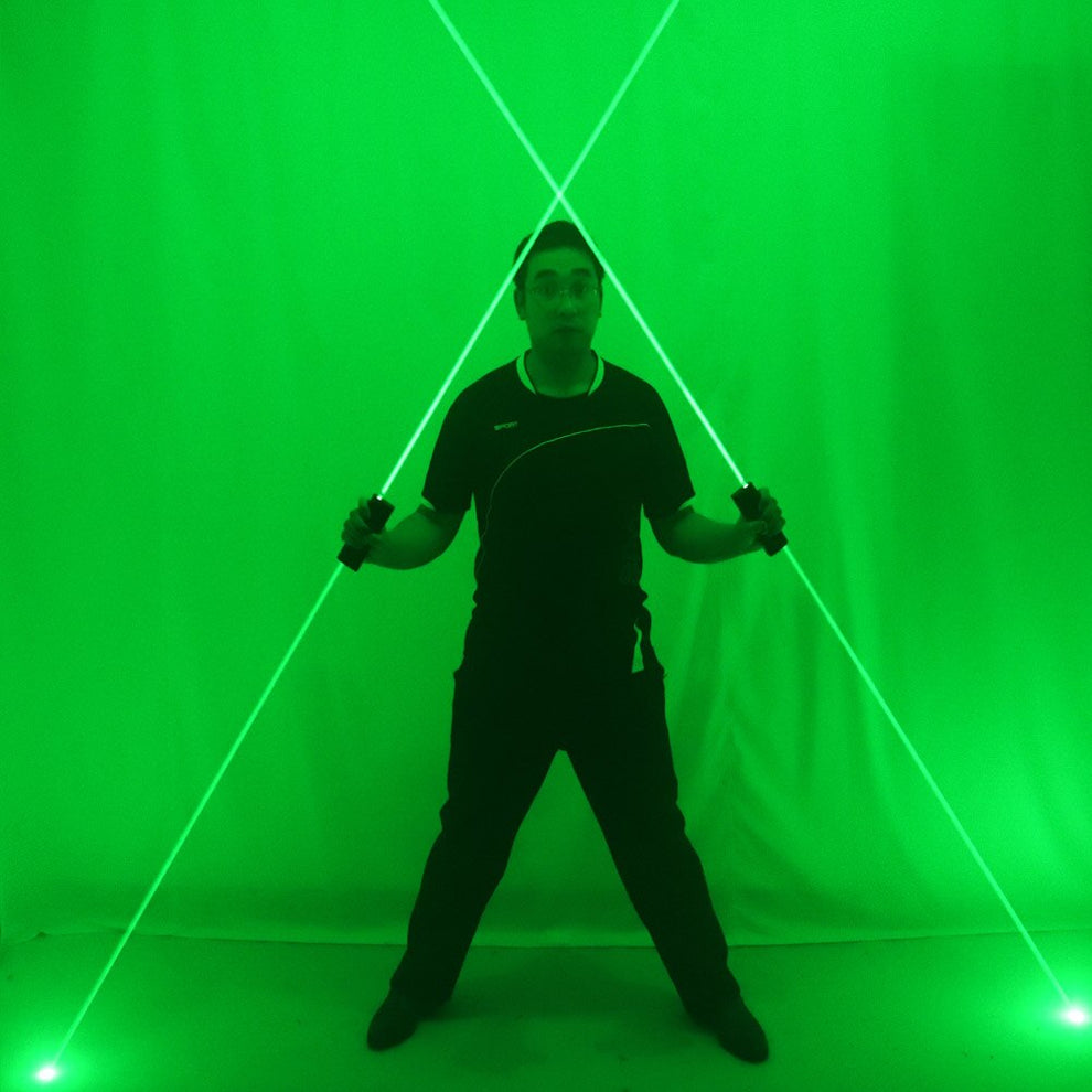 Mini Dual Direction Green Red Bule Laser Sword For Laser Man Show – tem ...