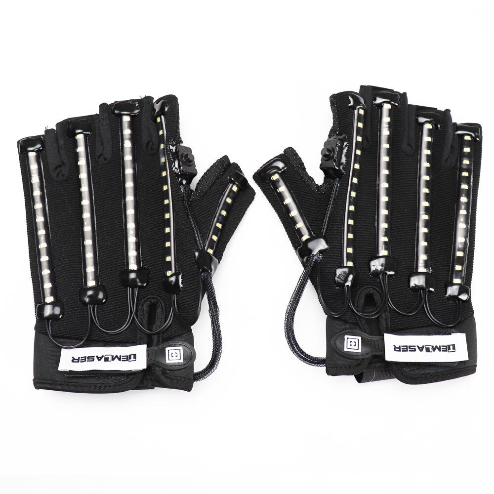 LED Gloves Laser Show Garment Stage Props Nightclub Singer Dancer ...