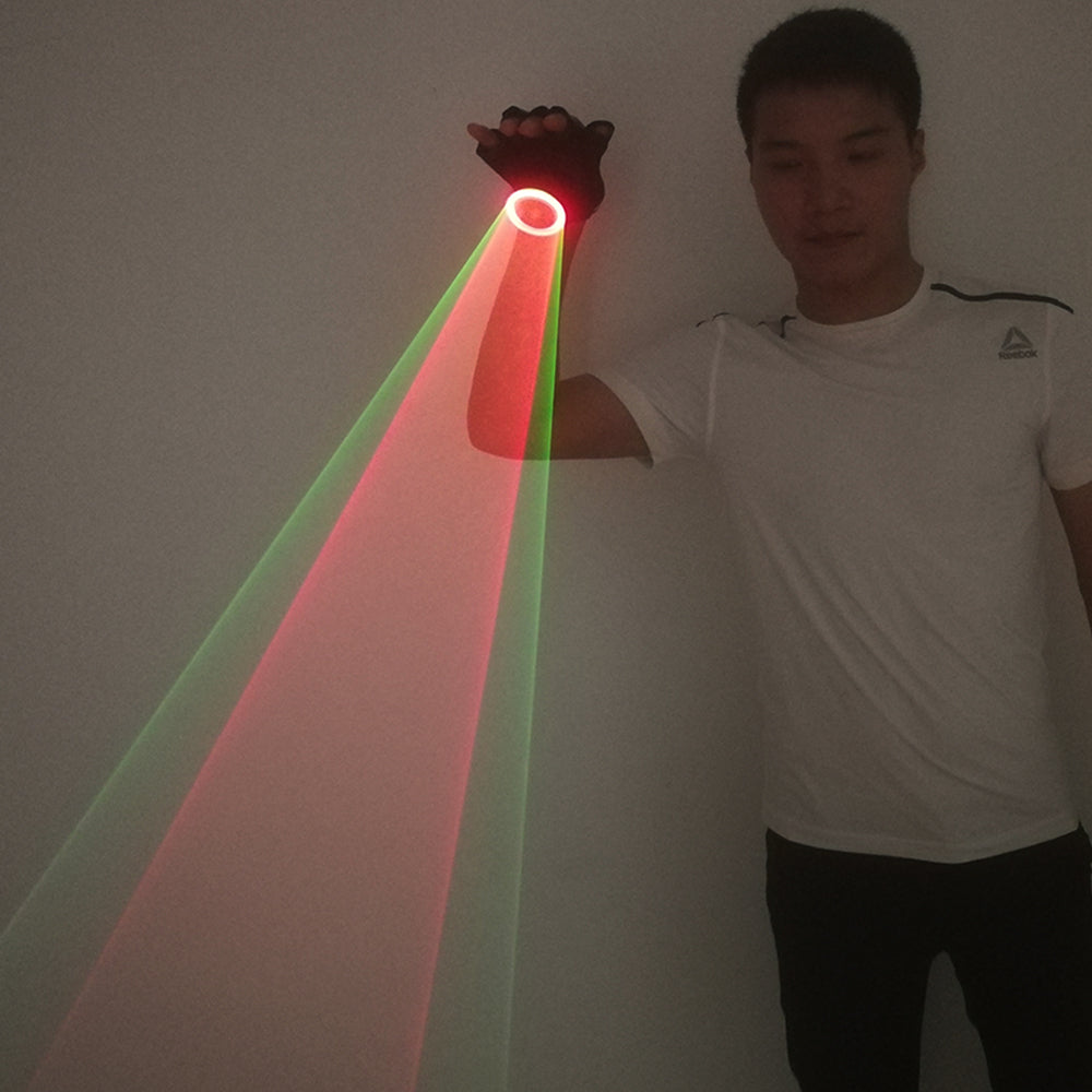 Laser Vortex Gloves Auto Green Rotating Vortex Laser Glove for Dance P ...