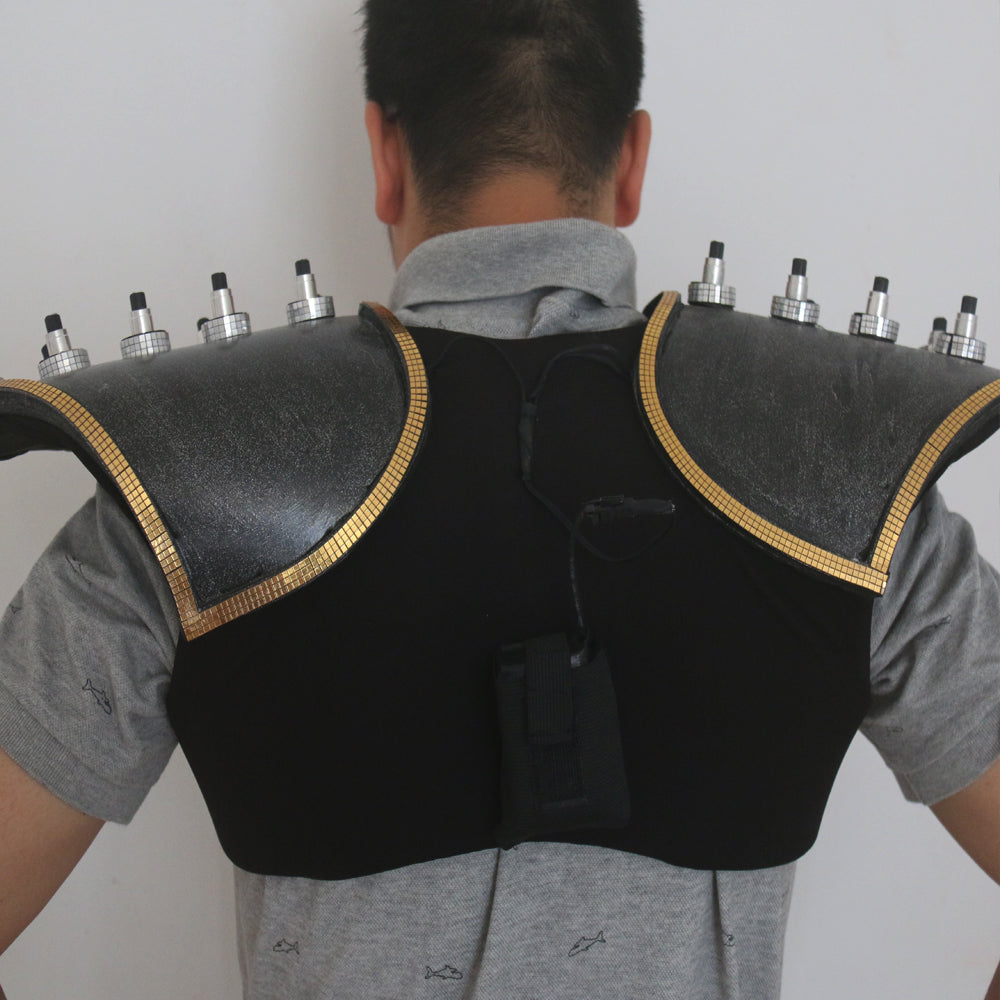 Green Laser Suit, LED Vest, Luminous Waistcoat 532nm Green Laser Gloves ...