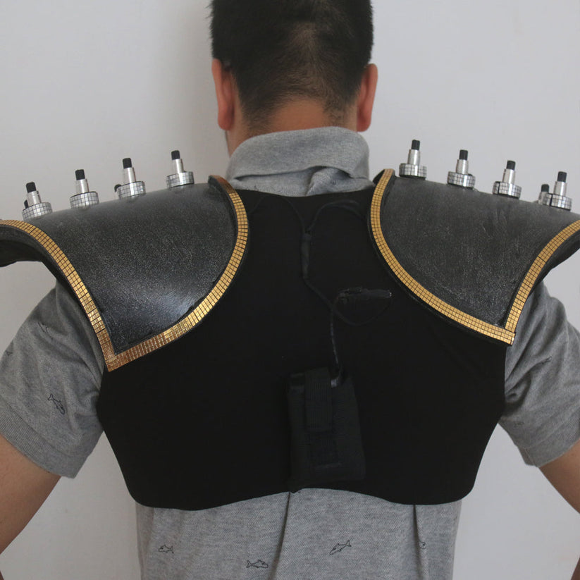 Green Laser Suit, LED Vest, Luminous Waistcoat 532nm Green Laser Gloves ...