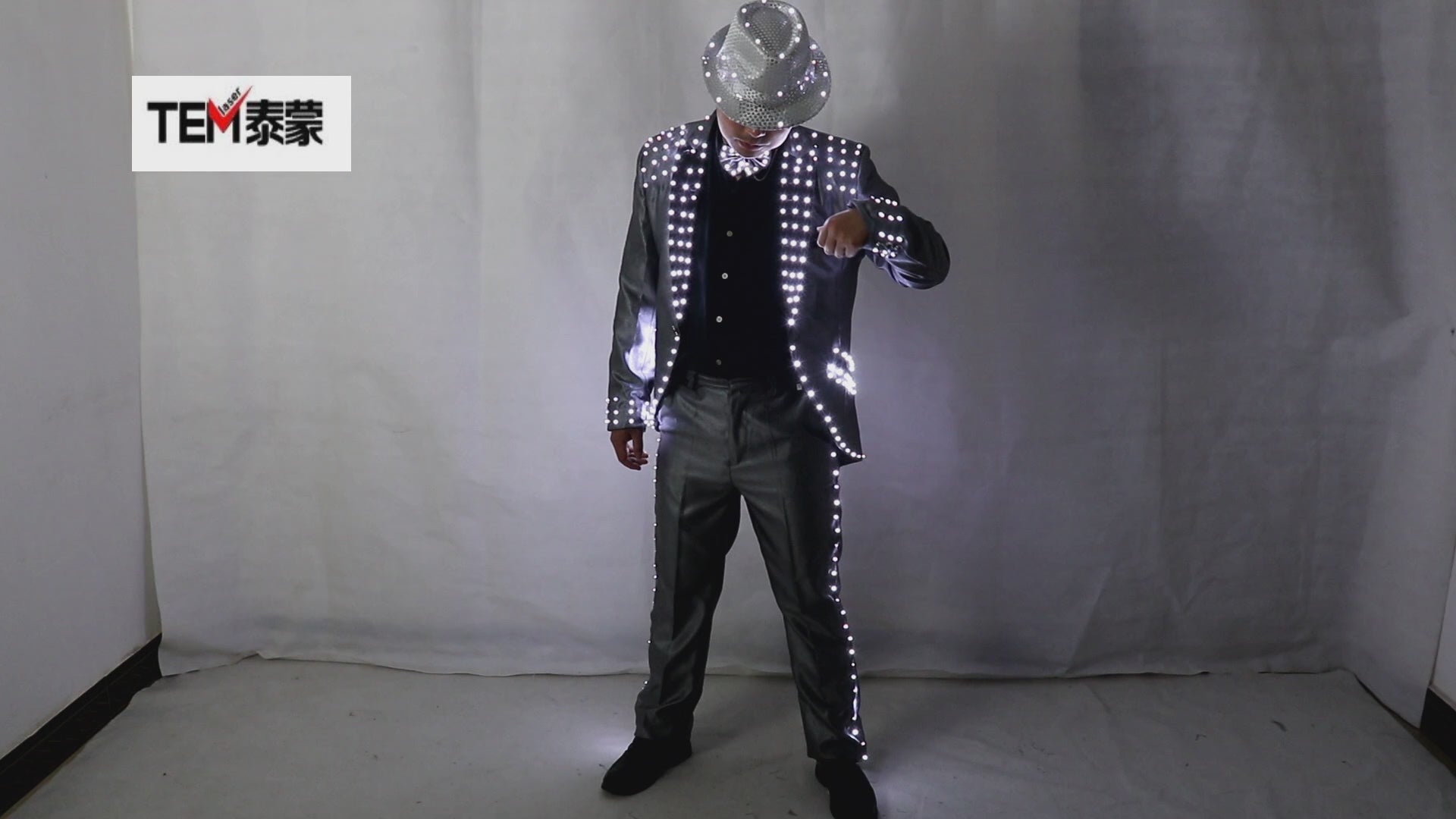 New Design Led Tuxedo Stage Performance Ballroom Costumes Clothes Party ...