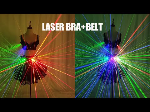 TEMLASER LED Robot Suit LED Costumes Glowing Dress Jacket Laser Gloves ...